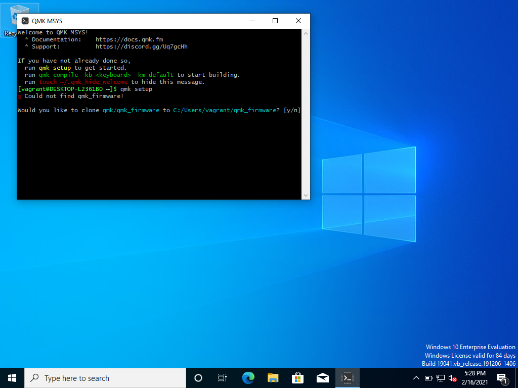 基础QMK键盘固件编译环境搭建（WIN10） - 哔哩哔哩