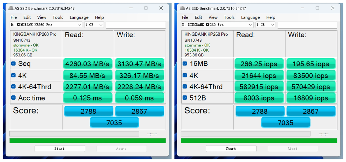 200多元的PCIe4.0中速SSD值得买吗？金百达KP260 Pro详细测试报告 - 哔哩哔哩