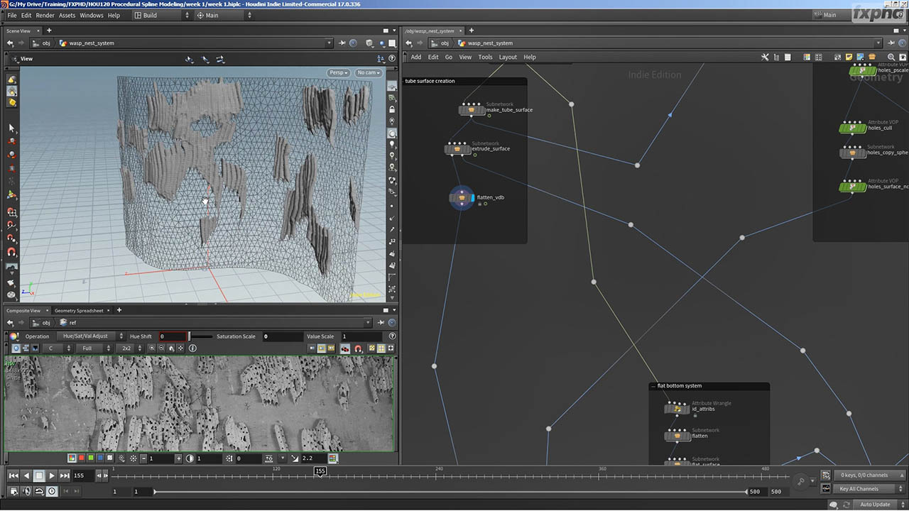 Houdini程序化样条线建模教程 FXPHD – HOU120 – Houdini Procedural Spline Mod - 哔哩哔哩
