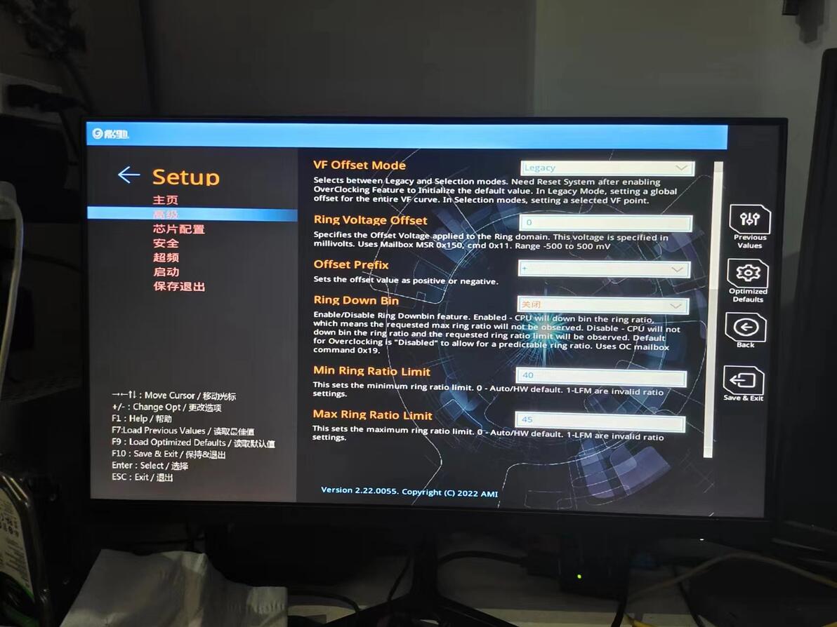 分享自己轻度魔改的影驰Z690D4 金属大师BIOS（基于官方22.10.13版）附简易超频指引 - 哔哩哔哩