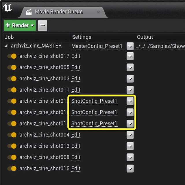 Movie Render Queue渲染设置全过程分享 - 哔哩哔哩