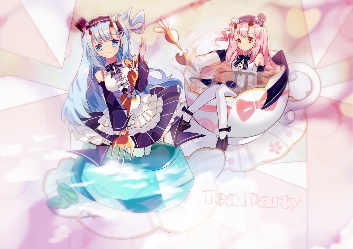 碧蓝航线——雷x电（梓x柏） - 哔哩哔哩