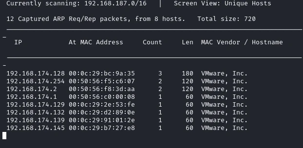 Netdiscover：网络设备扫描神器！全参数详细教程！Kali Linux入门教程！黑客渗透测试 - 哔哩哔哩