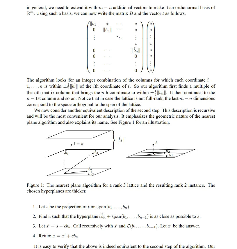 随笔24 Lecture 3 Cvp Algorithm 哔哩哔哩 