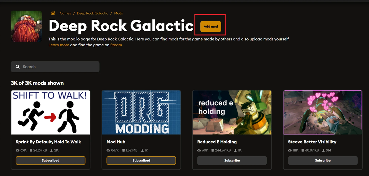 [DRG Modding] 深岩银河 MOD 制作教程二 ---- 模型替换 - 哔哩哔哩