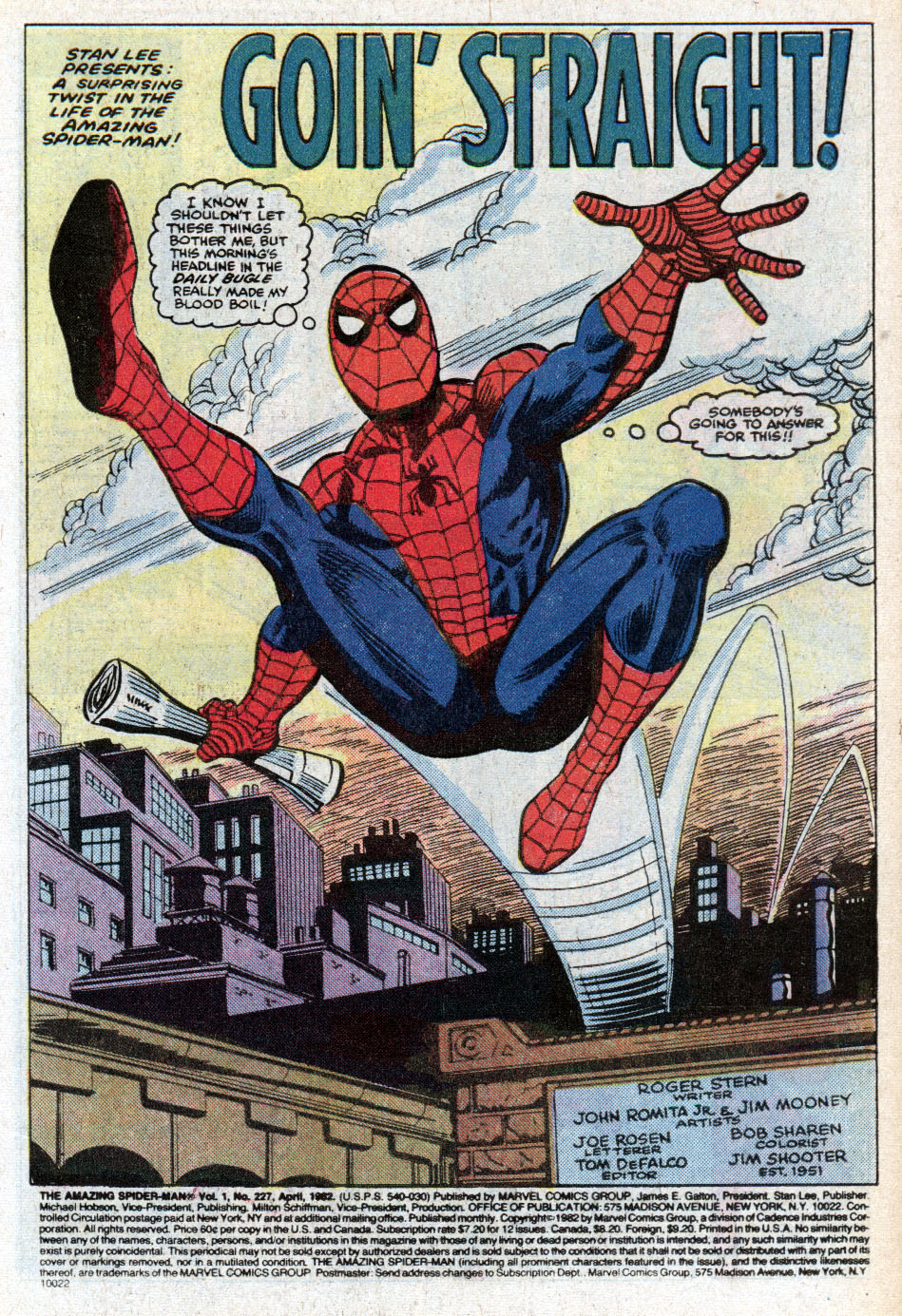 amazing spider-man v1 #225-228 - 哔哩哔哩
