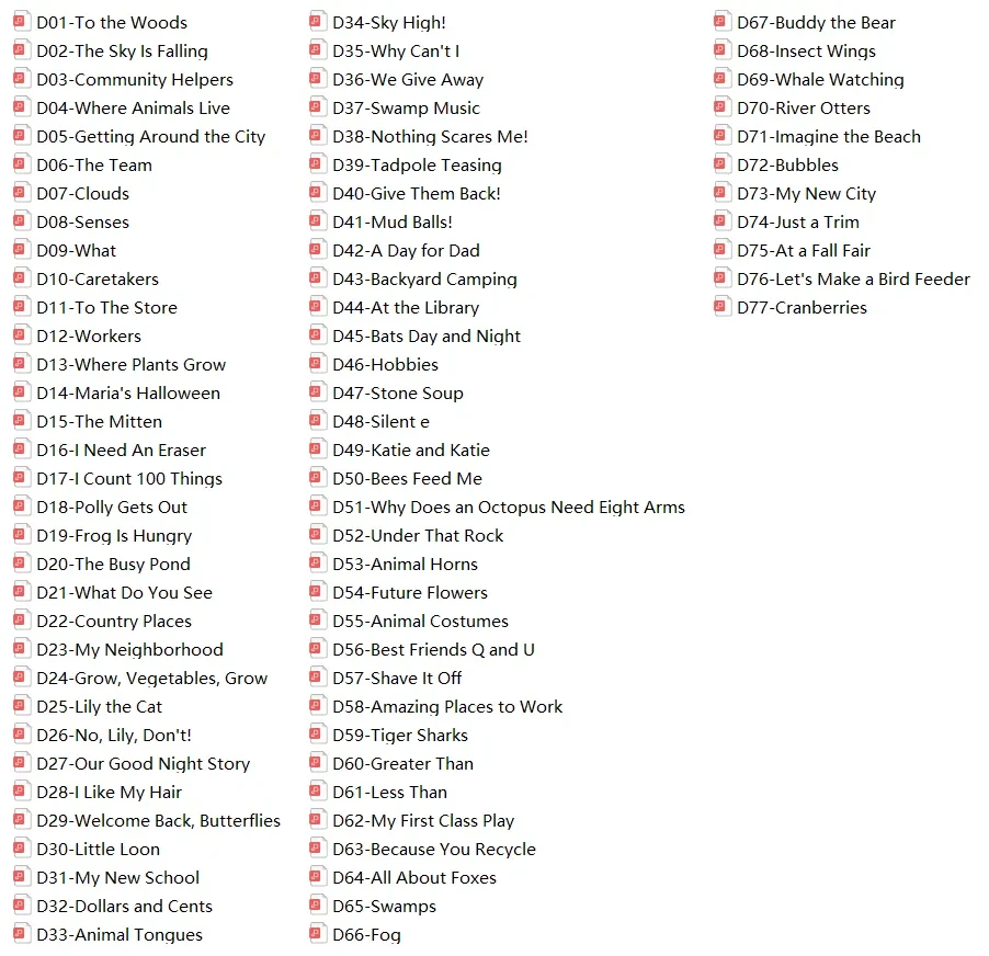 RAZ不会刷？全套教案来了！含音频、QUIZ、单词表 - 哔哩哔哩