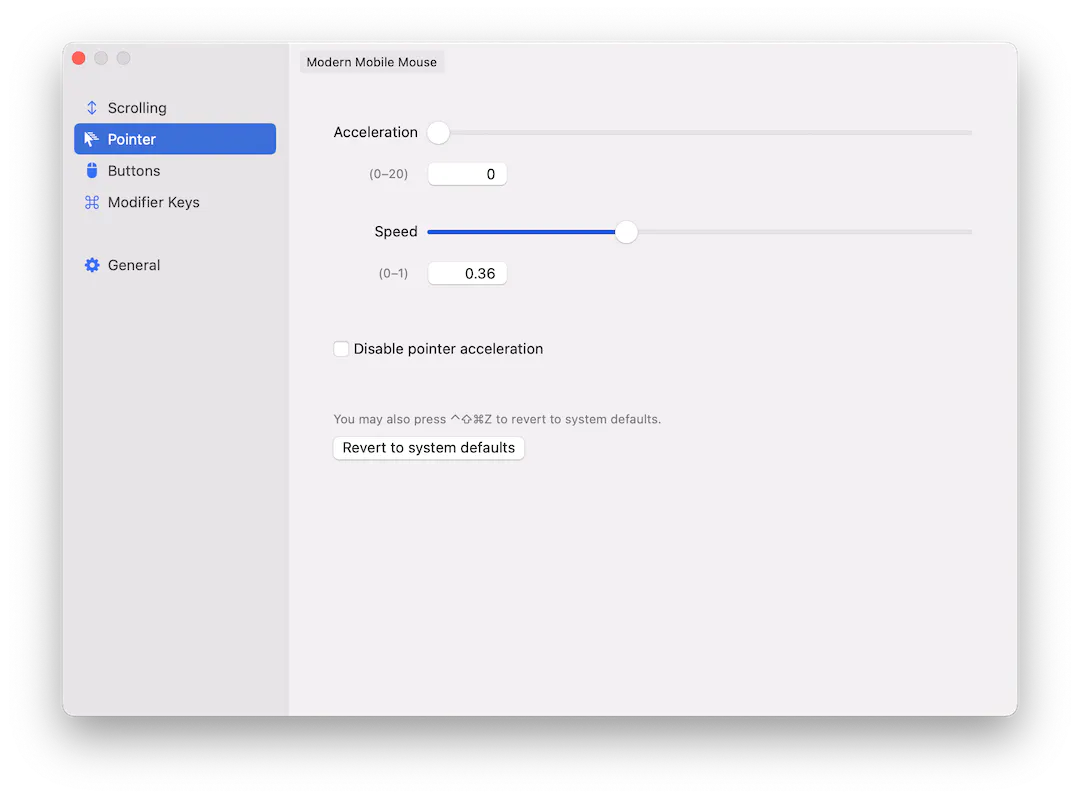 推荐一个MAC鼠标配置软件--LinearMouse - 哔哩哔哩