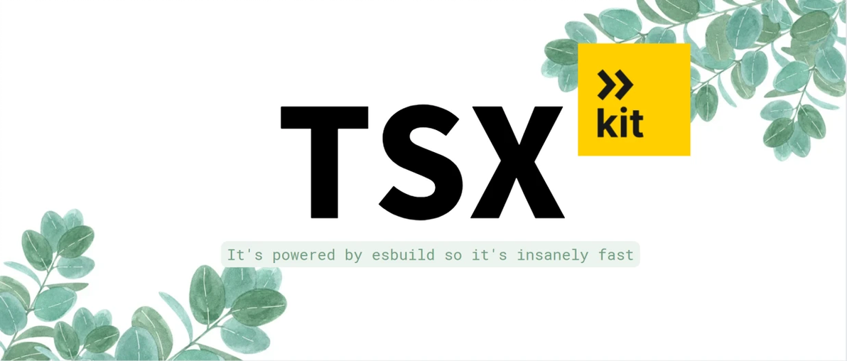 tsx: 替代 node 指令、支持运行 TypeScript & ESM 的 CLI 程序 - 哔哩哔哩