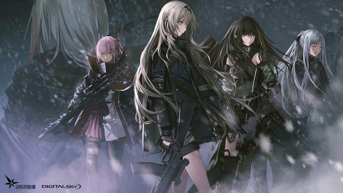 [少女前线]高清历代登录界面（更新） - 哔哩哔哩