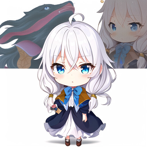 【NovelAI】100张伊蕾娜Q版头像分享 - 哔哩哔哩