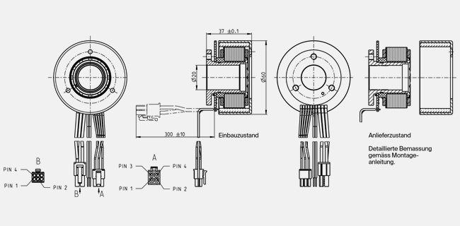 瑞士Maxon EC frameless flat 783327扁平构造转矩高 - 哔哩哔哩