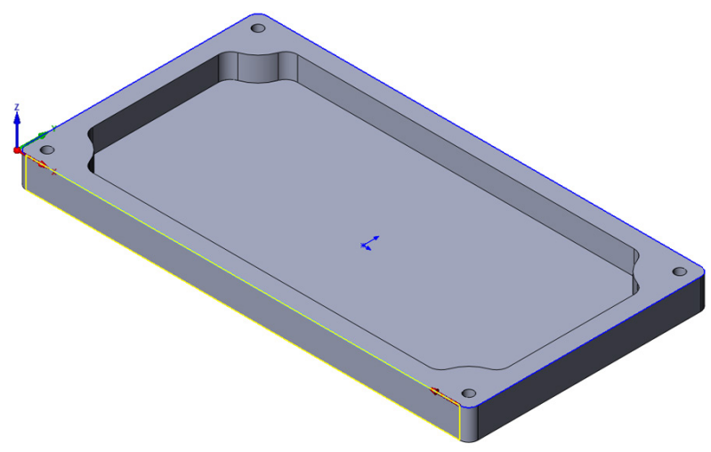 SolidCAM 2.5D铣削模块-轮廓操作 - 哔哩哔哩