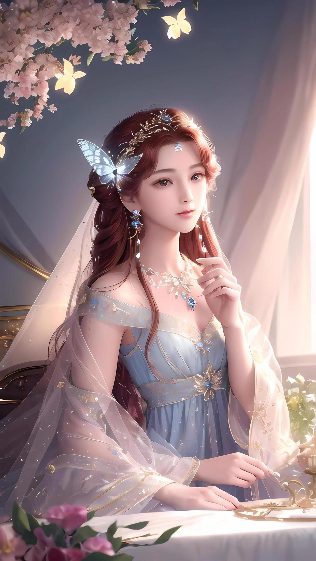 Ai绘画的绝色美人，这波福利记得收藏好 哔哩哔哩 