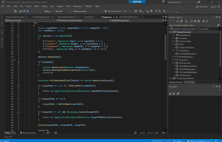 引入新的 Visual Studio 主题集合！ - 哔哩哔哩