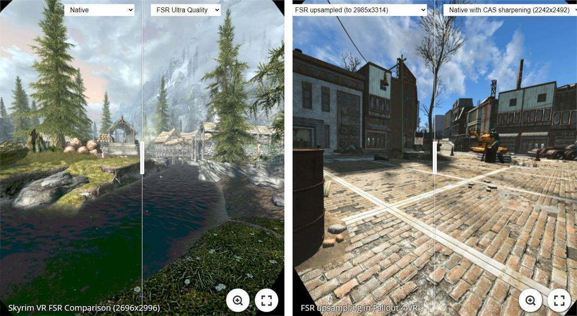 基于OpenVR的AMD开源FSR超采样滤镜分享, 适用全部D3D11的SteamVR游戏. - 哔哩哔哩