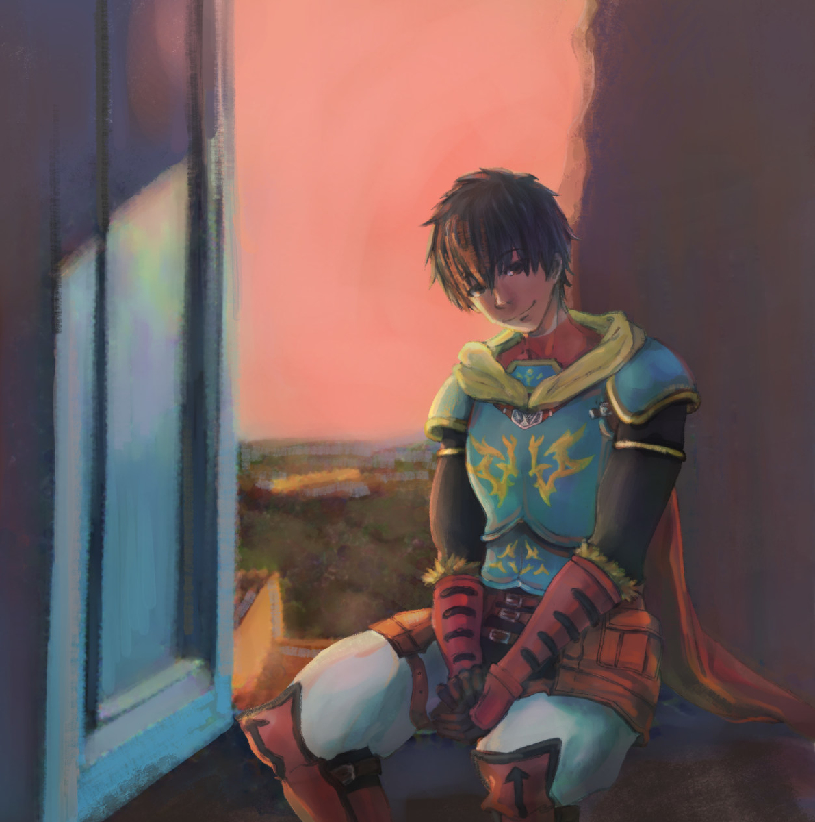 FGO 插图 【二百六十】阿拉什 - 哔哩哔哩