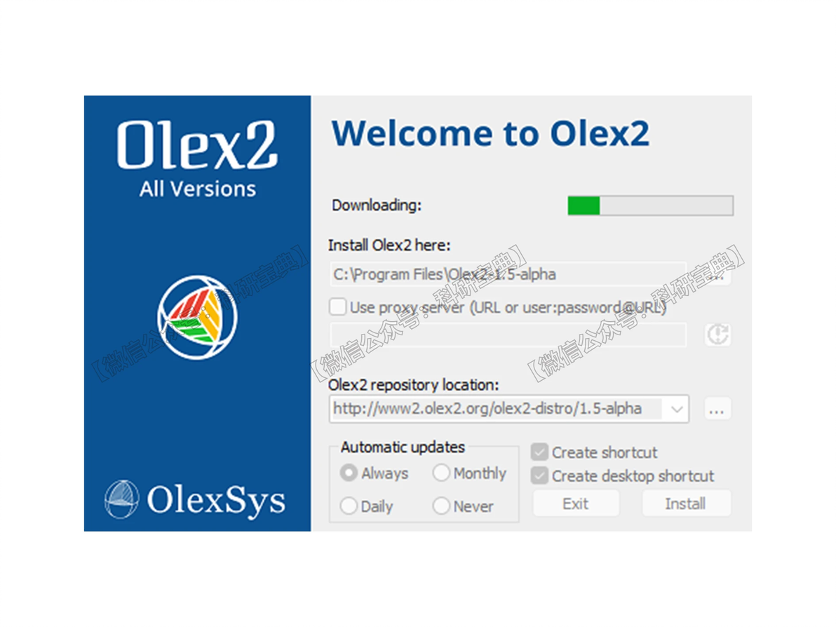 晶体结构解析软件Olex2详细安装教程（附安装包），以及使用教程！ - 哔哩哔哩