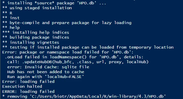clusterProfiler安装及报错解决 - 哔哩哔哩