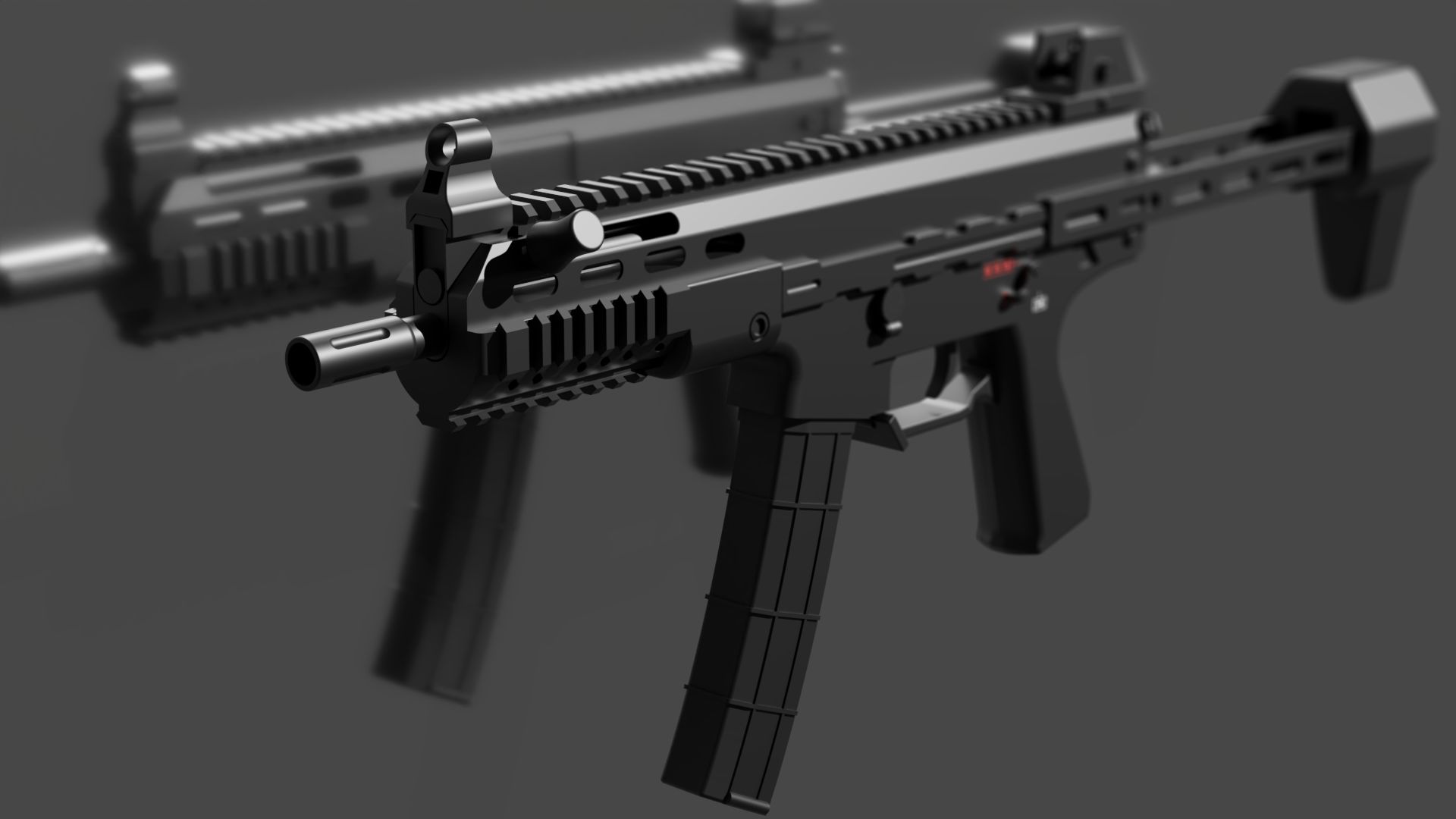 CS/LS7型警用冲锋枪 - 哔哩哔哩