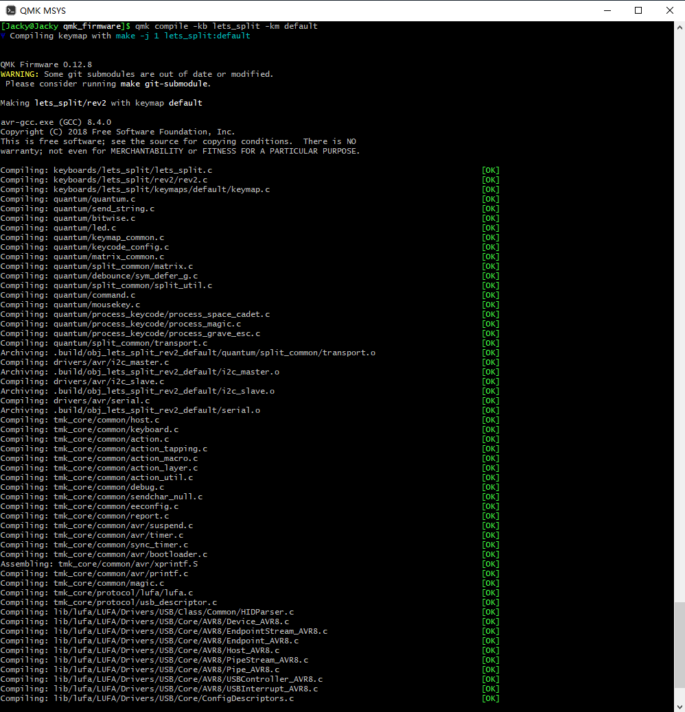 基础QMK键盘固件编译环境搭建（WIN10） - 哔哩哔哩