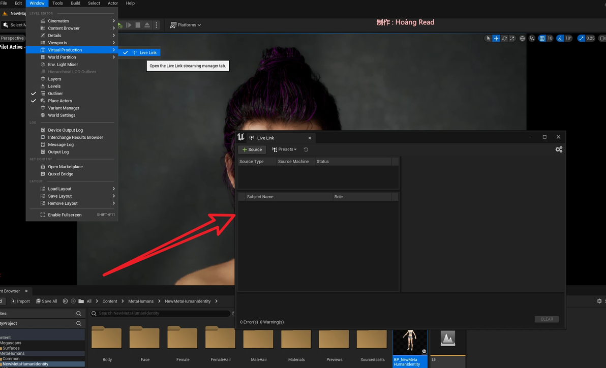 UE5 MetaHuman流程中利用Apple ARKit&Apple ARKit Face Support实现面补 - 哔哩哔哩