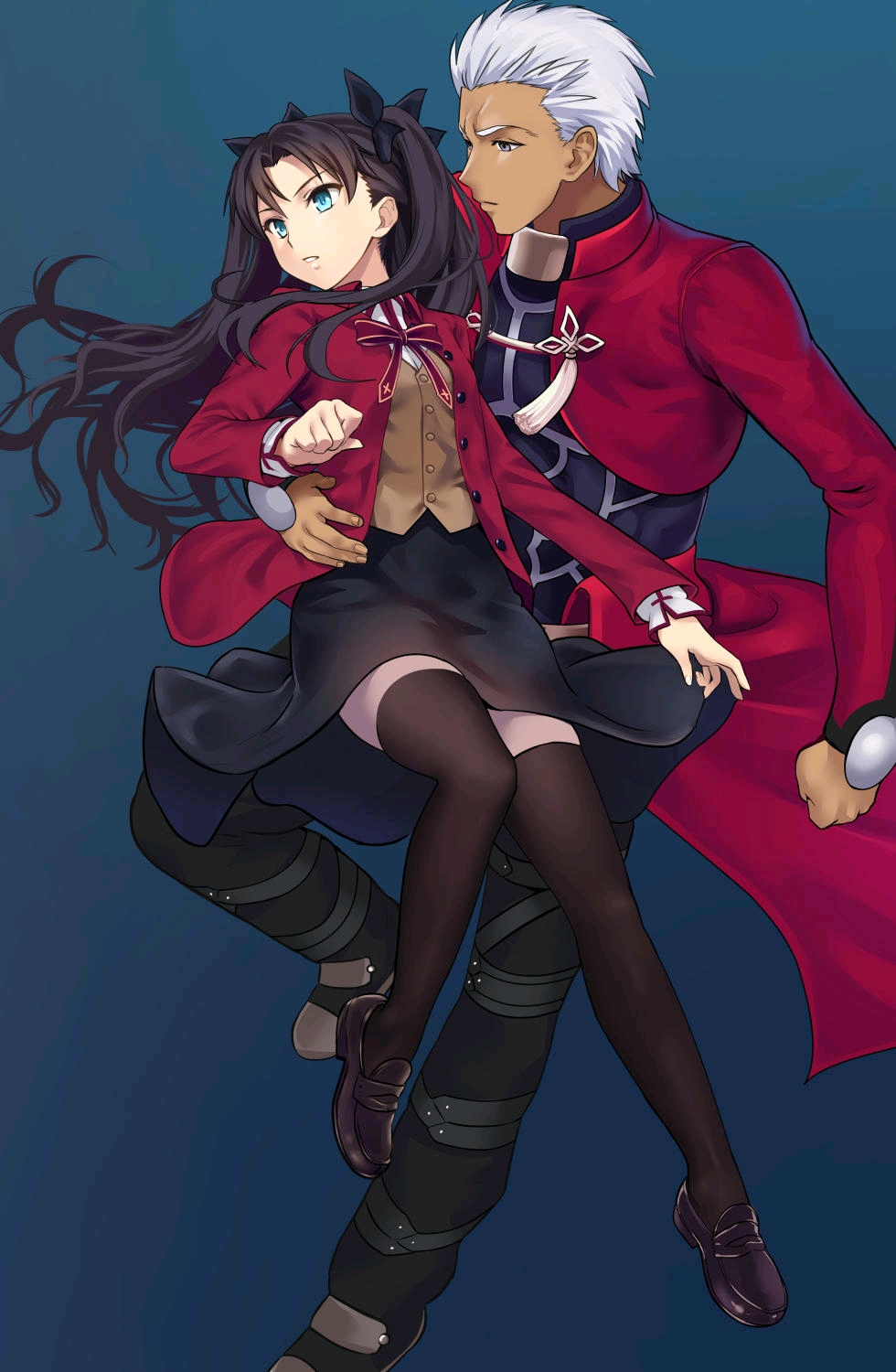 FSN远坂凛X红A———图片壁纸 - 哔哩哔哩