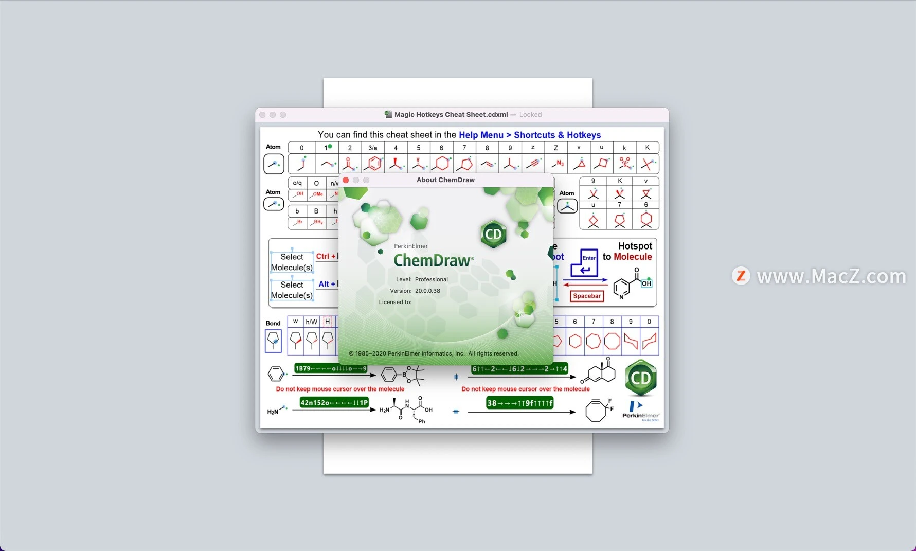 化学绘图软件ChemDraw Professional 20最新激活版 - 哔哩哔哩