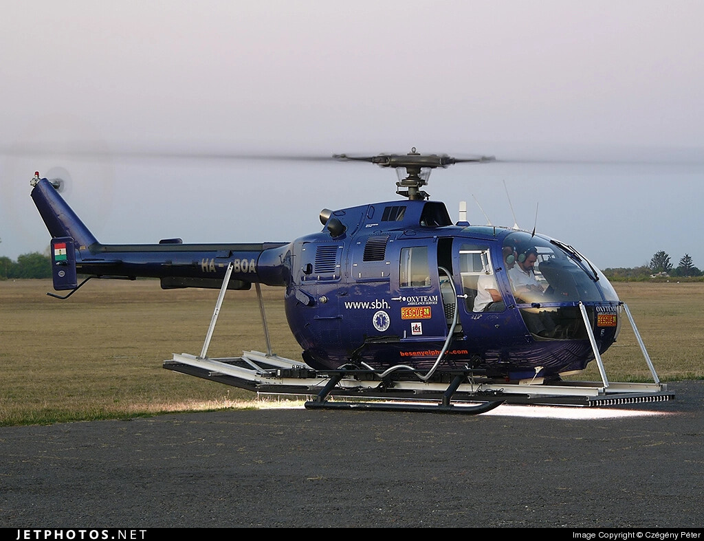 现代直升机技术先锋：BO105 - 哔哩哔哩