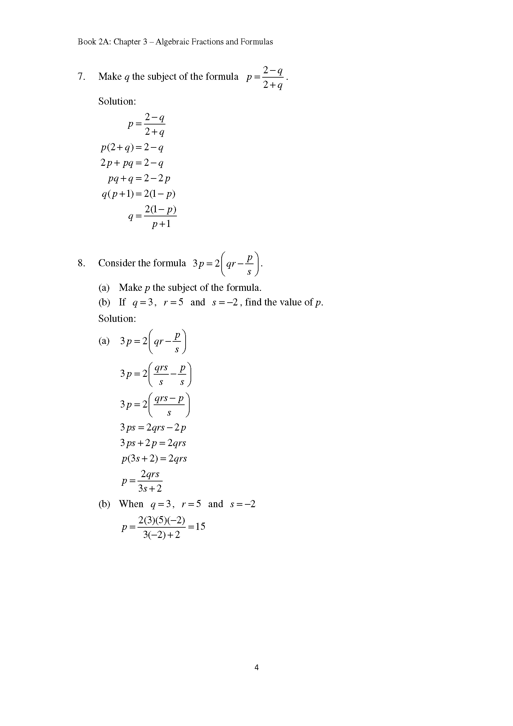 F1 to F3 Math Notes & Training (Part 1) - 哔哩哔哩