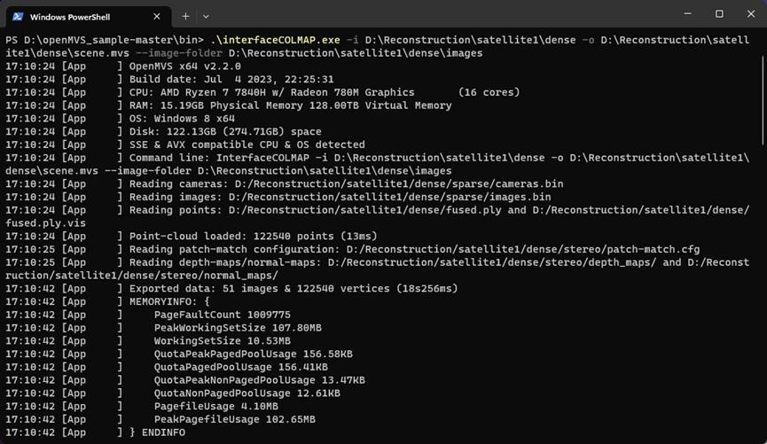 使用Colmap+OpenMVS进行物体的三维重建 - 哔哩哔哩