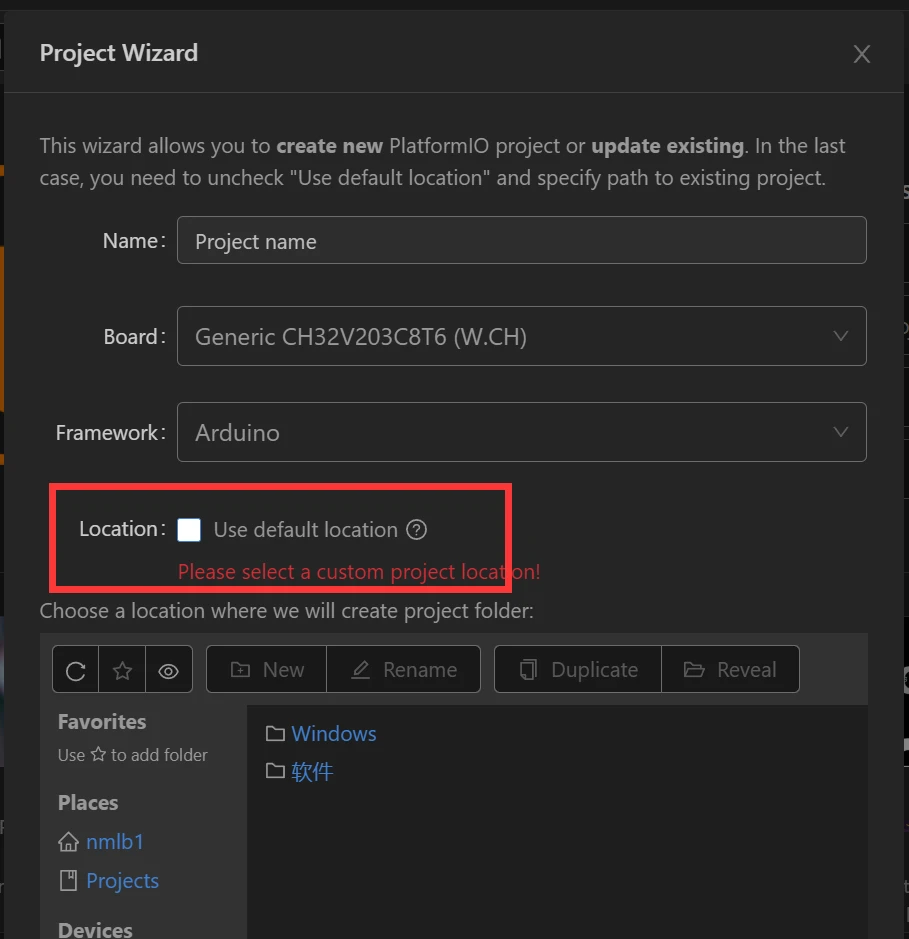 安装详解-使用PlatformIO开发CH32系列单片机-支持Arduino、FreeRTOS等框架 - 哔哩哔哩