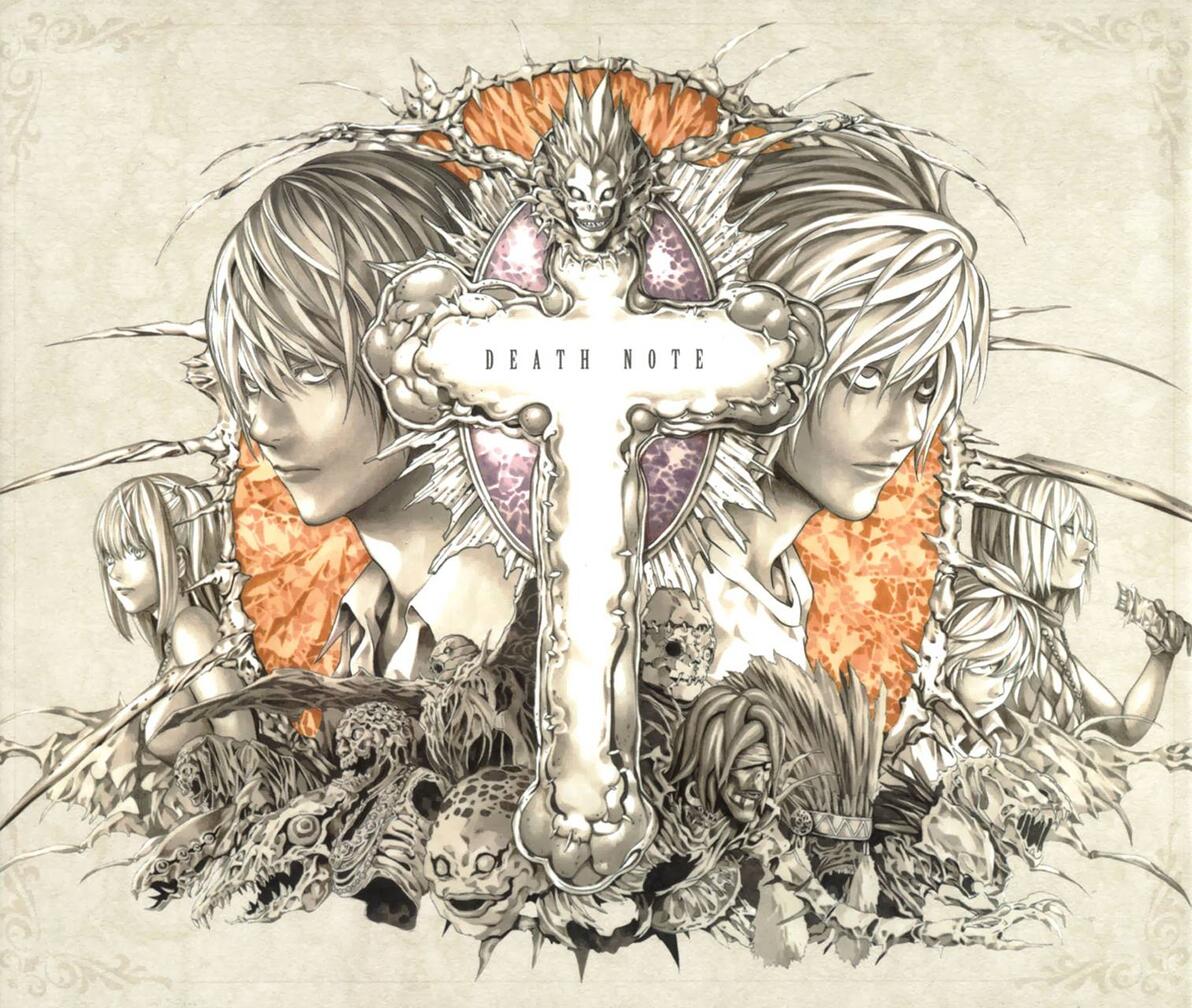 死亡笔记 官方画师 小畑健 画集 - 哔哩哔哩