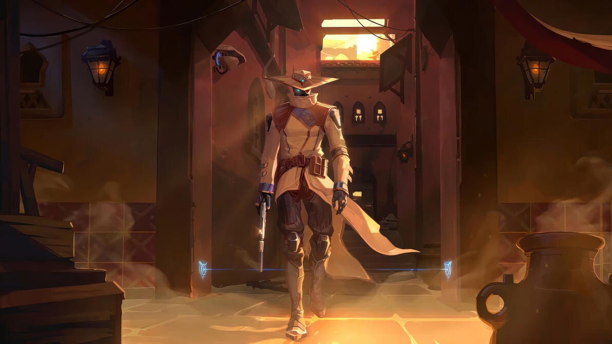 无畏契约（Valorant）| 零（Cypher）| 4K 电脑 手机 壁纸 - 哔哩哔哩