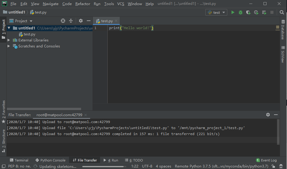pycharm 连接 矩池云GPU服务器远程调式代码（必学技能） - 哔哩哔哩