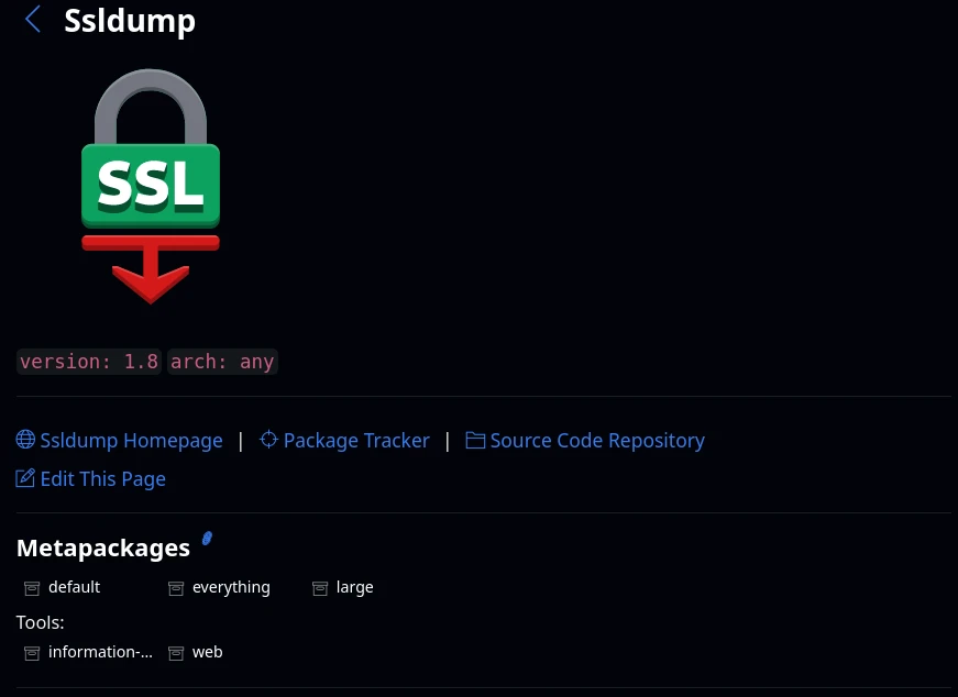 ssldump：强大的SSL/TLS流量分析神器！全参数详细教程！Kali Linux 教程！黑客教程！ - 哔哩哔哩
