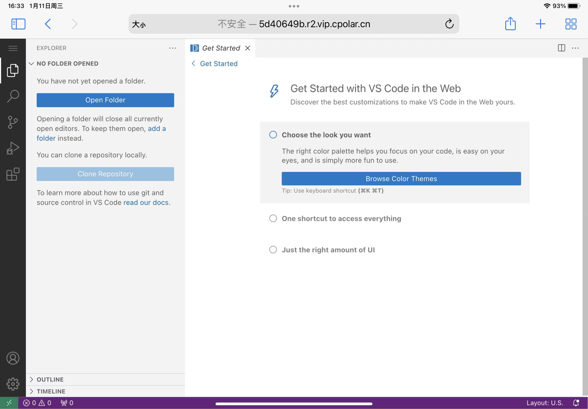 如何让IPad变成你的生产力工具？在IPad上用Vscode写代码搞开发 - 哔哩哔哩