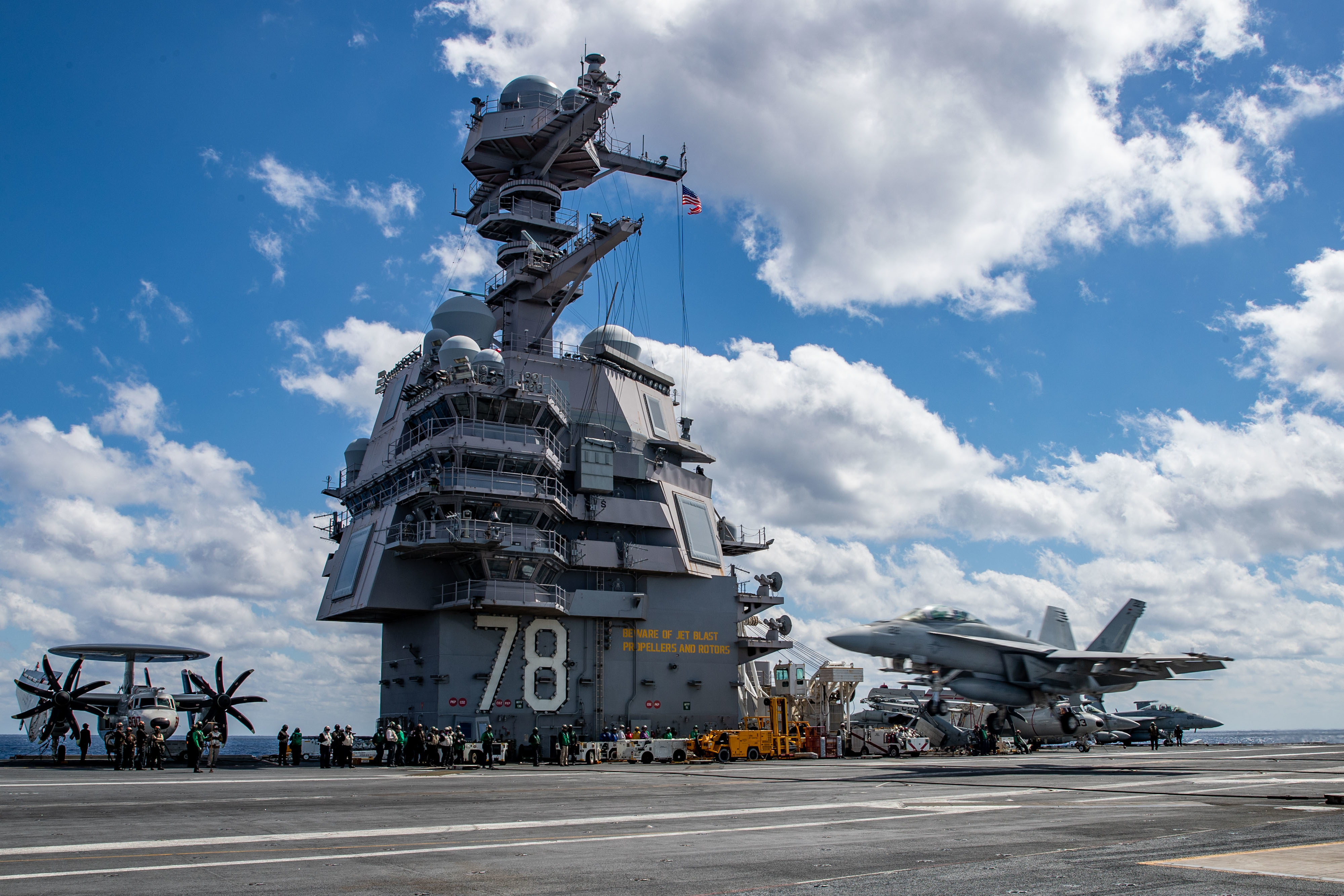 CVN-78福特级航母各舰近况 - 哔哩哔哩
