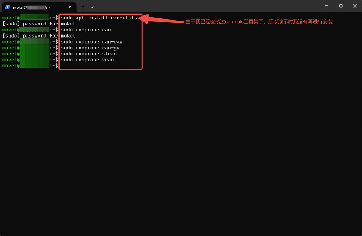 WSL2下使用can-utils操作socketCAN，DroneCAN/UAVCAN调试器，USB-CAN模块 - 哔哩哔哩