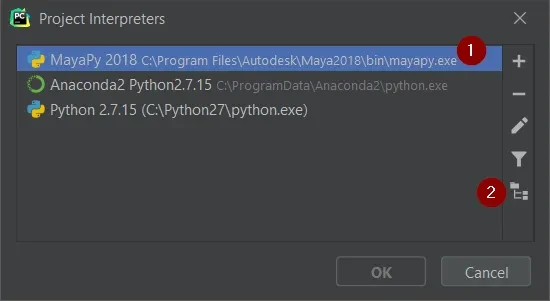 PyCharm 和 Maya 开发环境配置 - 哔哩哔哩
