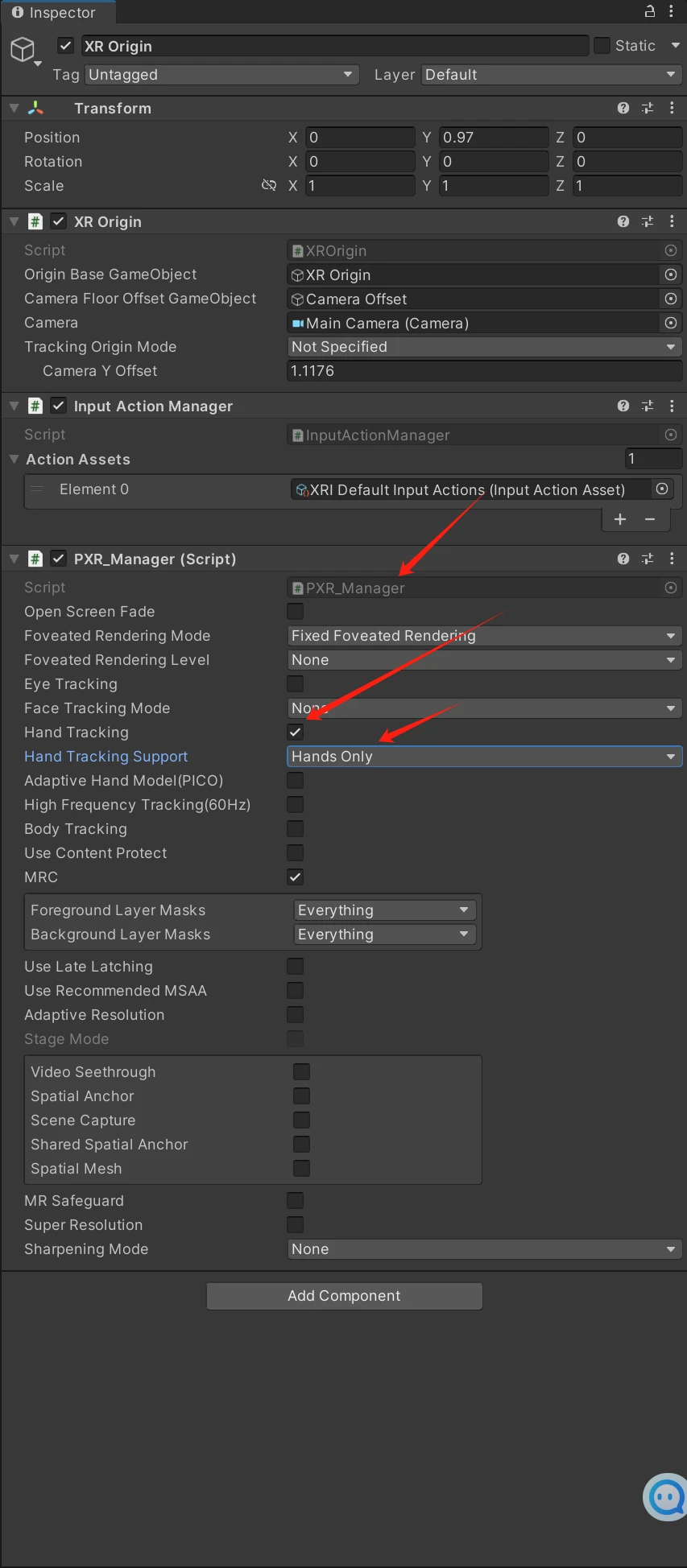 Unity Pico Integration 手势识别 - 哔哩哔哩