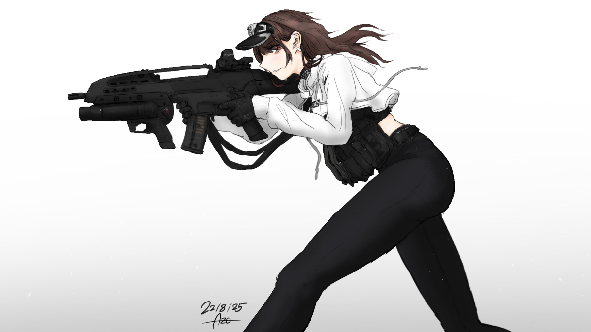 武装少女 枪械与少女三十 战术风少女 哔哩哔哩