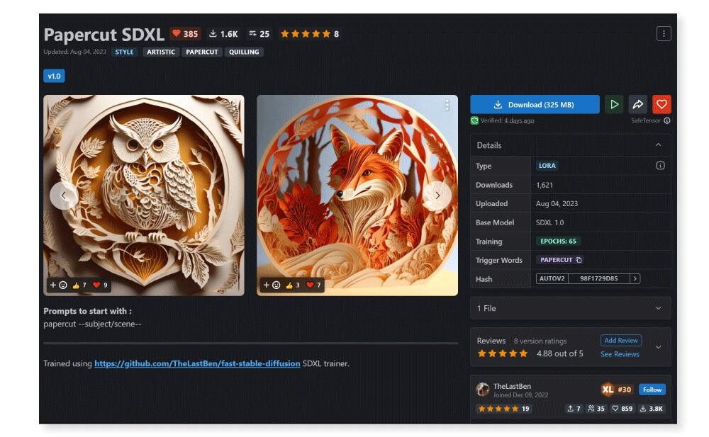 出图质量升级! 5款优质 SDXL 模型推荐 - 哔哩哔哩