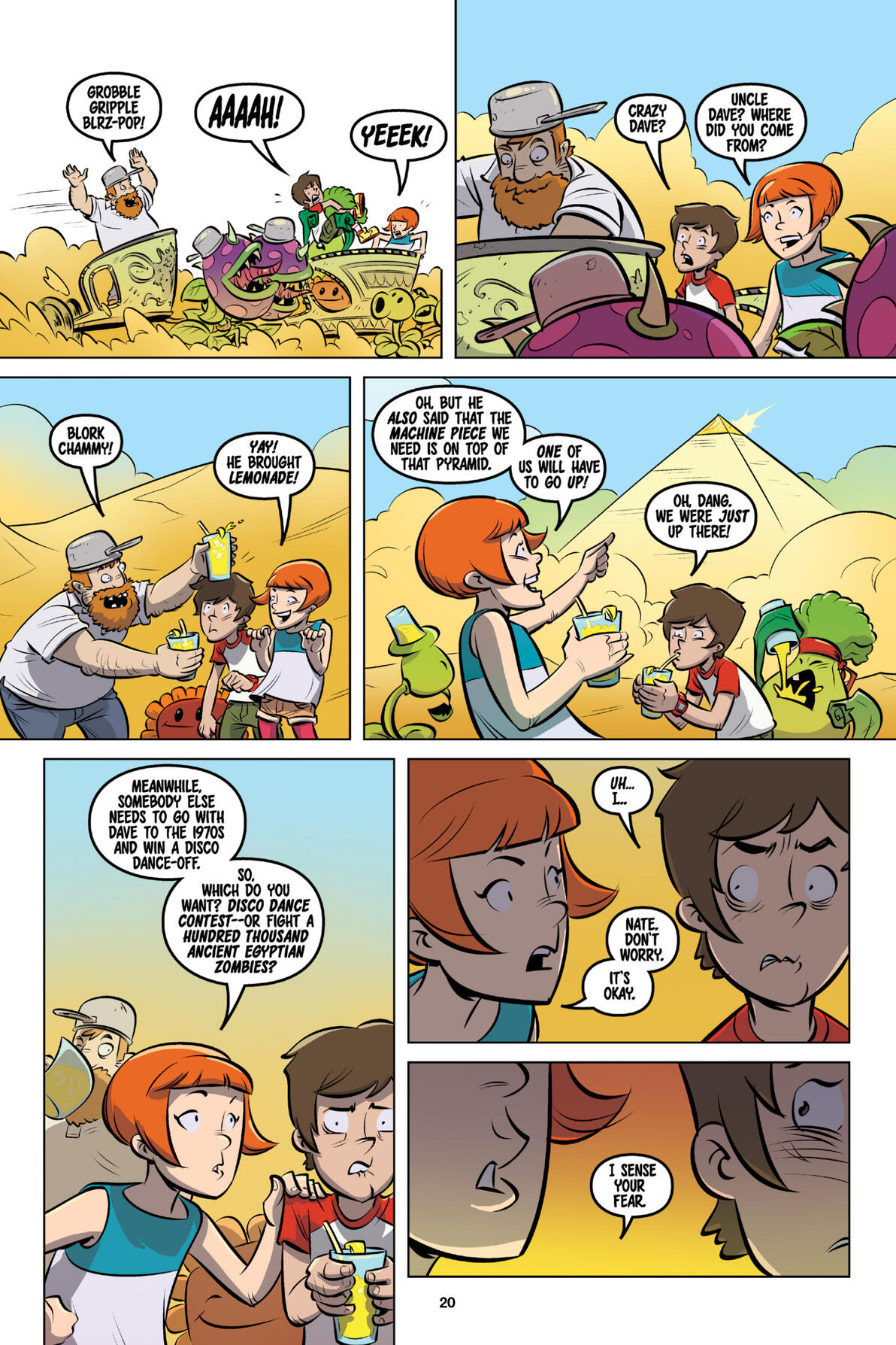 《Plants vs Zombies》（植物大战僵尸）漫画高清彩色电子扫描原版，合订本2 - 哔哩哔哩