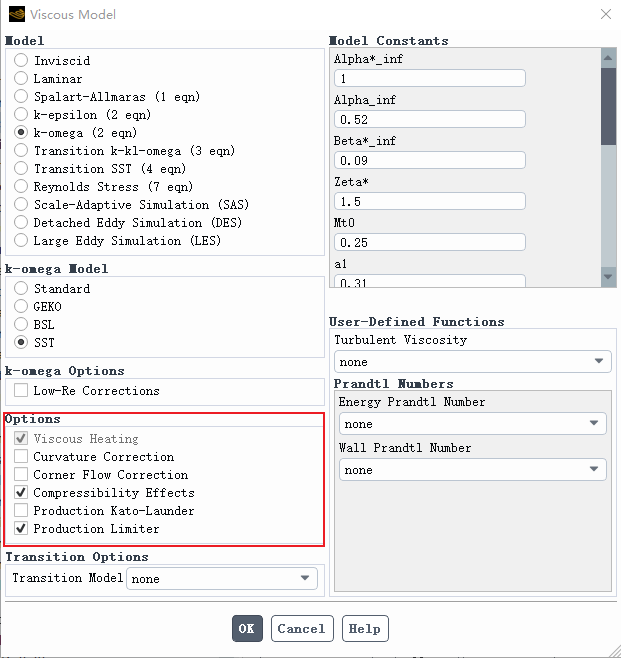 fluent 湍流模型增强和限制选项 - 哔哩哔哩