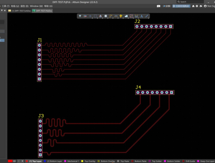 Altium Designer 22 PCB等长线单端和差分线设计技巧 - 哔哩哔哩