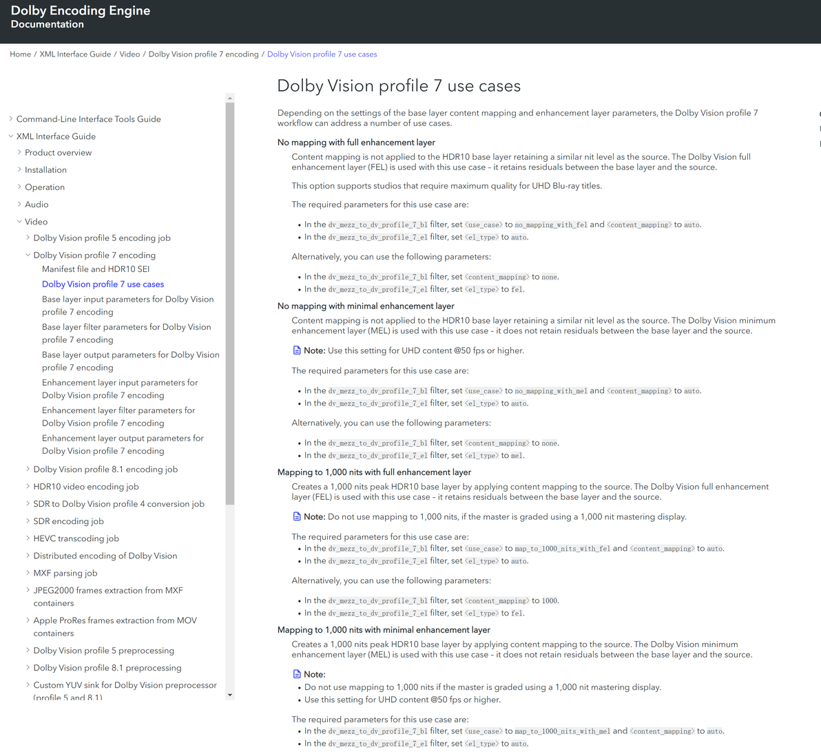 使用杜比官方编码器(Dolby Encoding Engine)编码单或双层杜比视界（Dolby Vision） - 哔哩哔哩