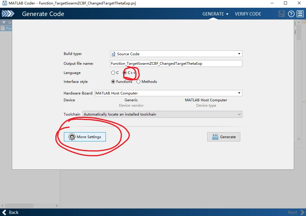 MATLAB Coder (.m文件转c++) 操作过程 - 哔哩哔哩