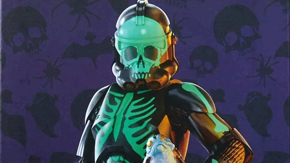 手办 |『吓人的鸟涂装』：孩之宝 F5608 黑色系列 万圣节涂装的克隆人士兵+波格发售 - 哔哩哔哩