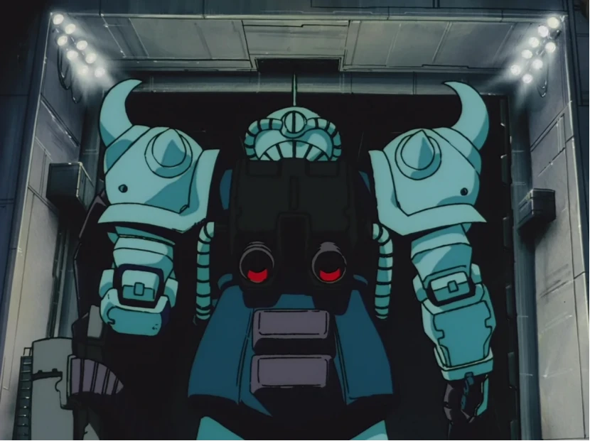 【高达08MS小队】虎王现世----MS-07B-3 特装型老虎 - 哔哩哔哩